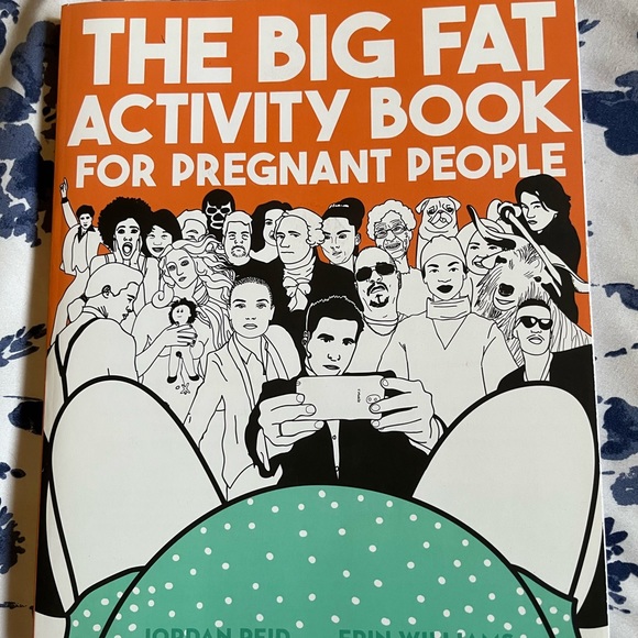 Other | The Big Fat Activity Book For Pregnant People | Poshmark